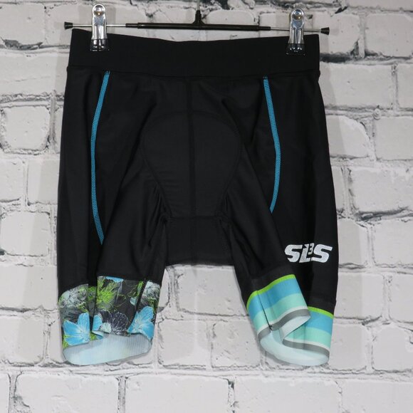 SLS3 | Shorts | Nwt Womens Triathlon Shorts Blackmartinica Blue | Poshmark